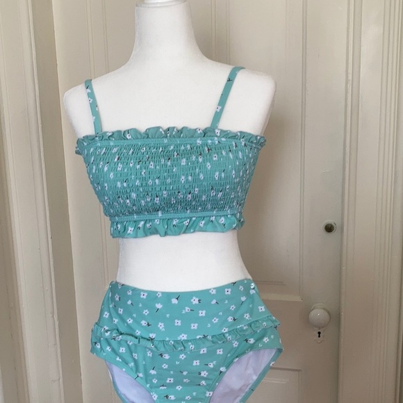 Swim | Nwt Cutest Two Piece Size Small So Silky | Poshmark